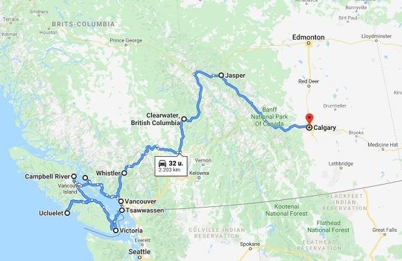 Camperreis Go Explore Canada Vancouver-Calgary incl. campings